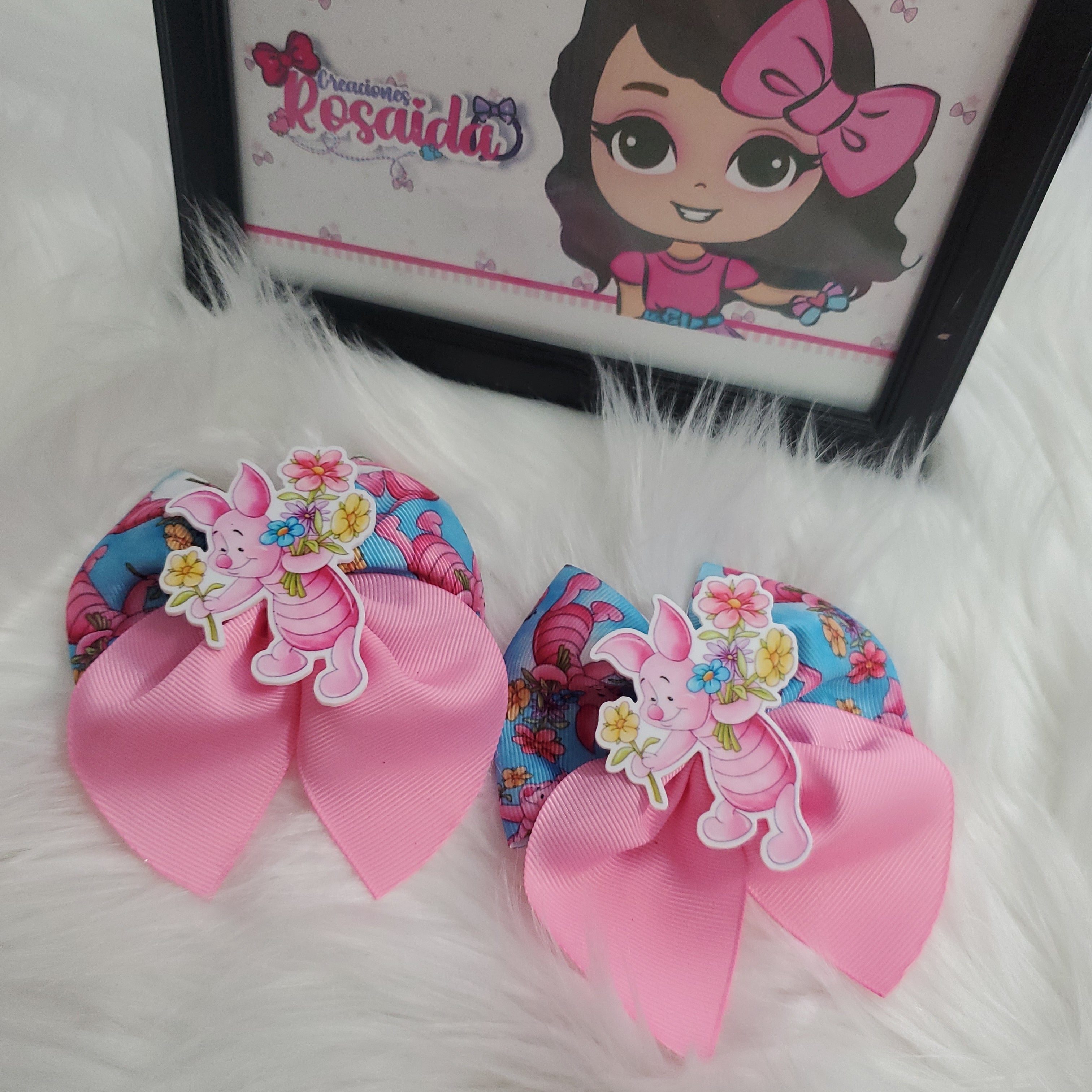 Inspirado en cerdito – Creaciones Rosaida