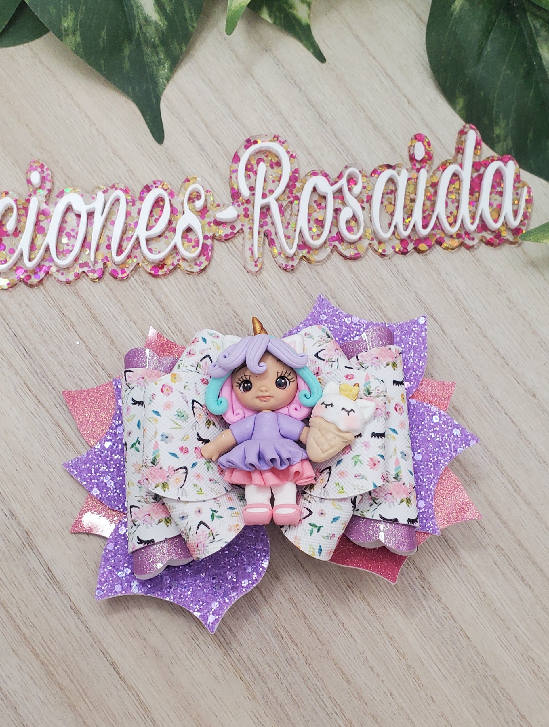 Muñequita Unicornio – Creaciones Rosaida