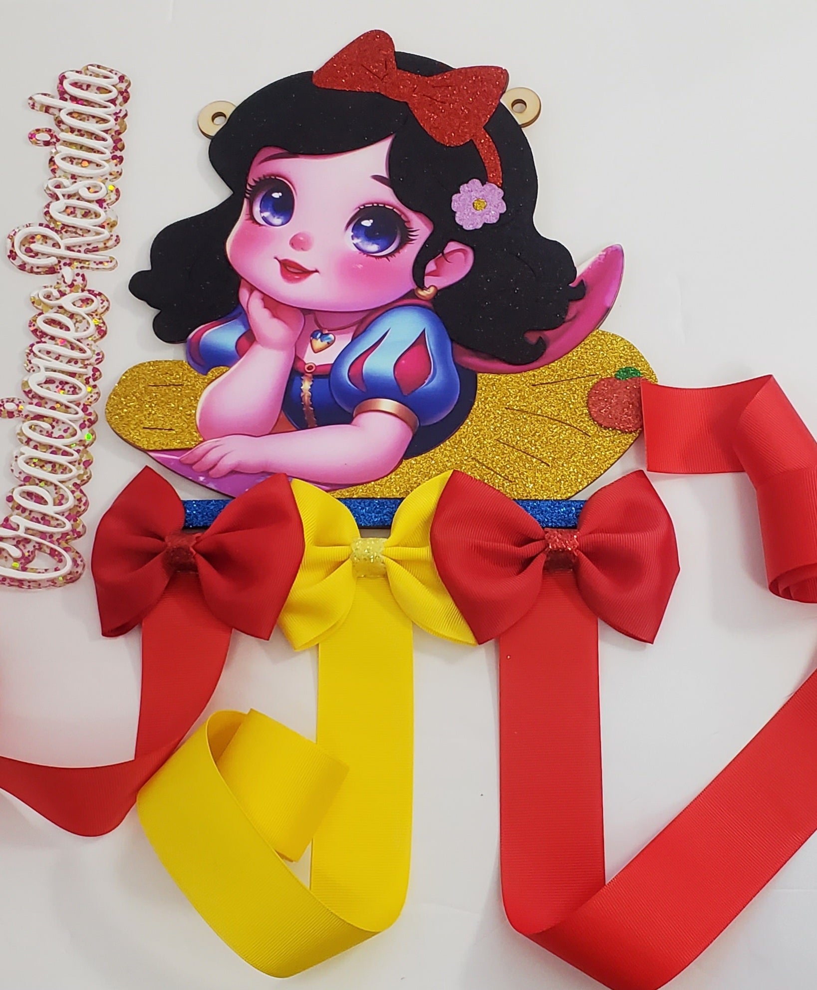 Portamoños princesa – Creaciones Rosaida